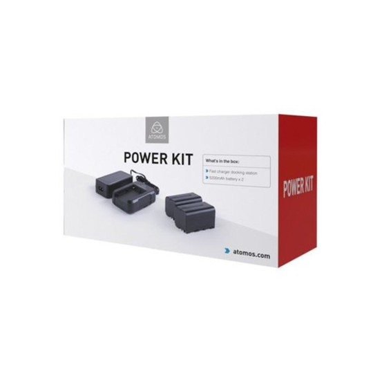 ATOMOS POWER KIT BATTERIES + CHARGEUR