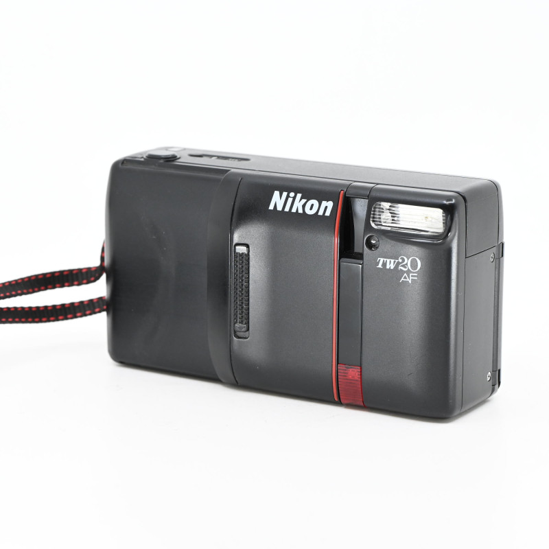 APPAREIL PHOTO COMPACT ARGENTIQUE BIFOCALE OCCASION NIKON TWIN 20 AF